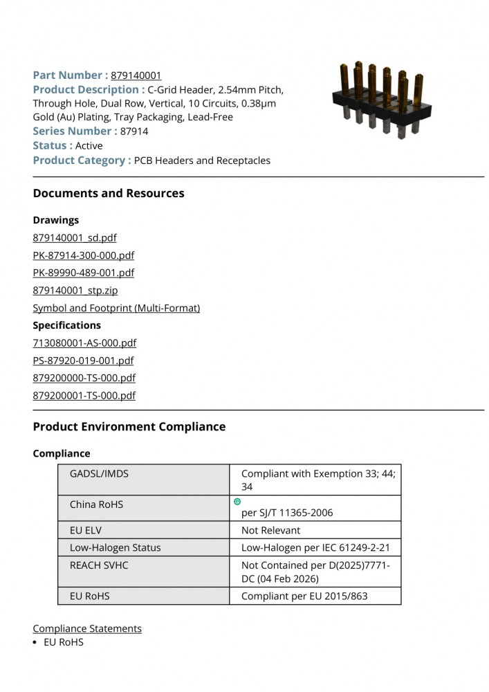 Product technical document image 1