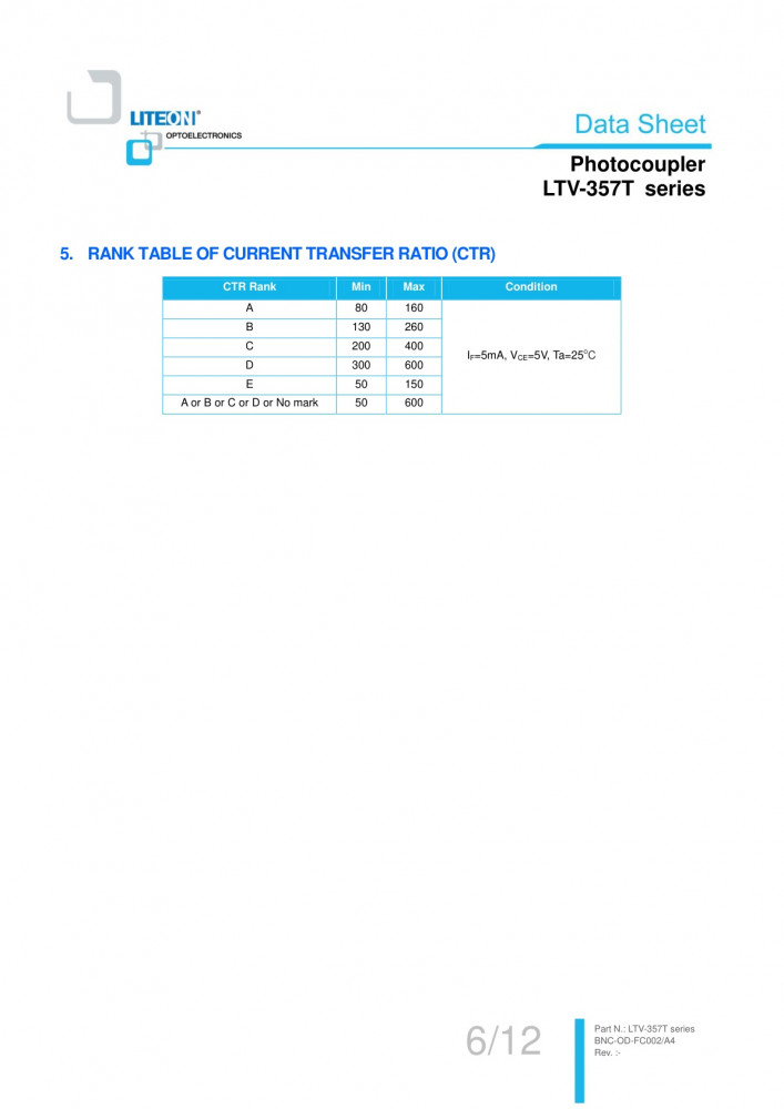 LTV-357T datasheet page 7