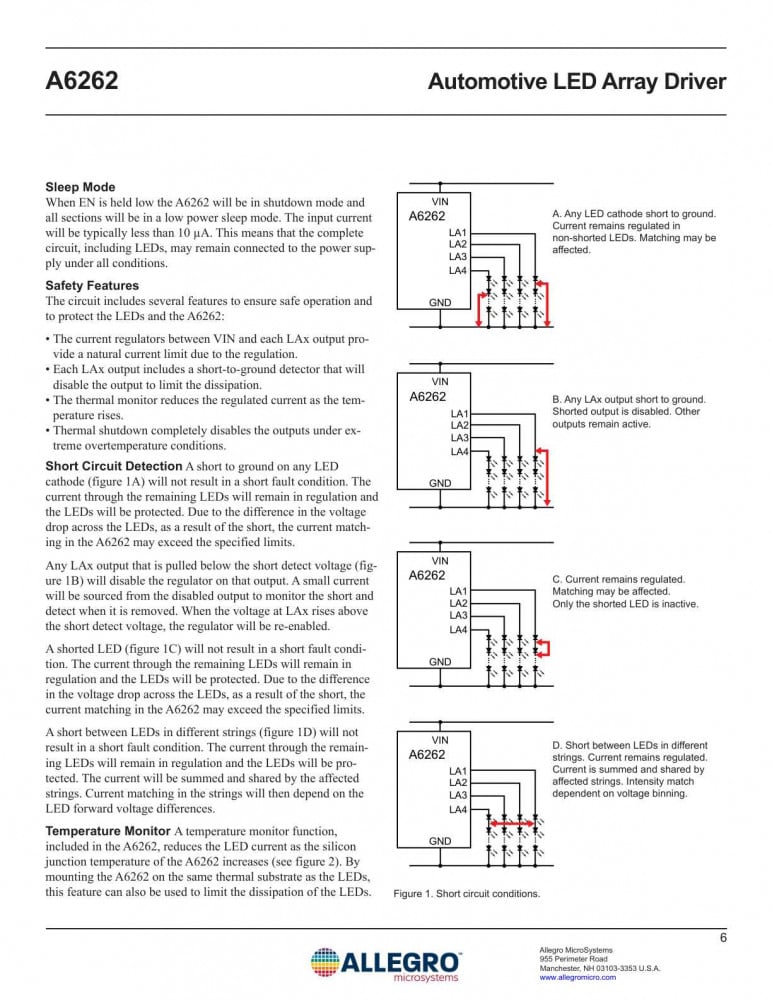 A6262 datasheet page 6