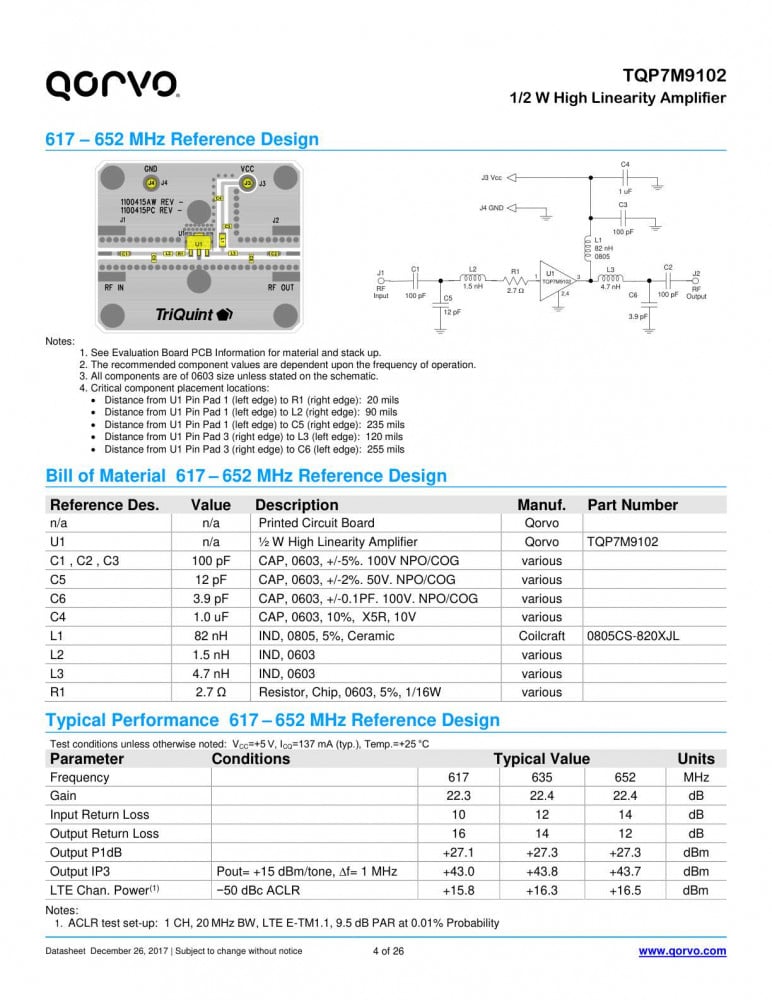 TQP7M9102 datasheet page 4