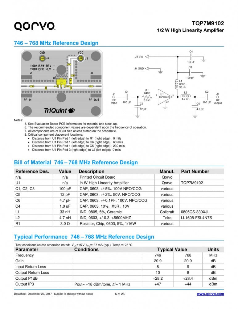 TQP7M9102 datasheet page 6