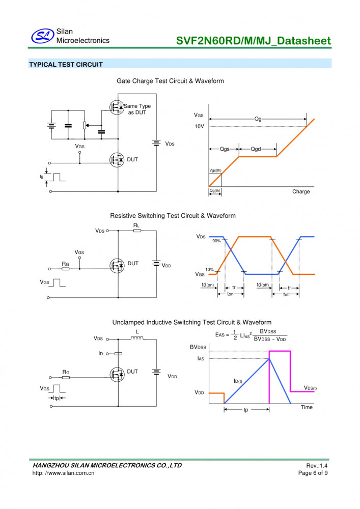 SVF2N60RM datasheet page 6