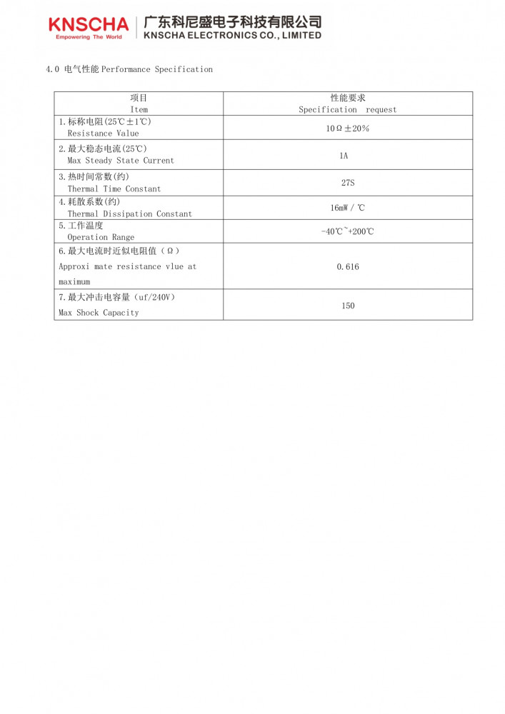 206RV198 specification sheet page 5