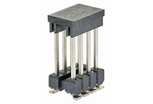 MX150 Dual Row Header, Vertical, 6 Circuits, Surface Mount, 1.5µm Matte Tin (Sn) Plating, 15.60mm Mating Pin Length, with Pick and Place Cap for sale