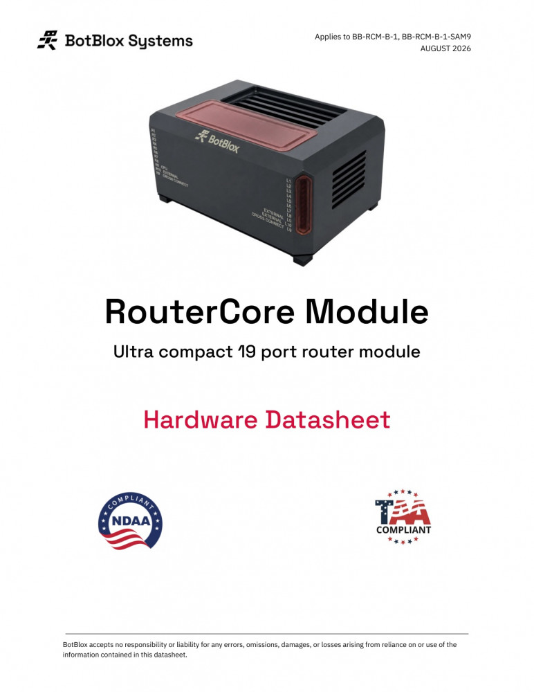 RouterCore document page 1