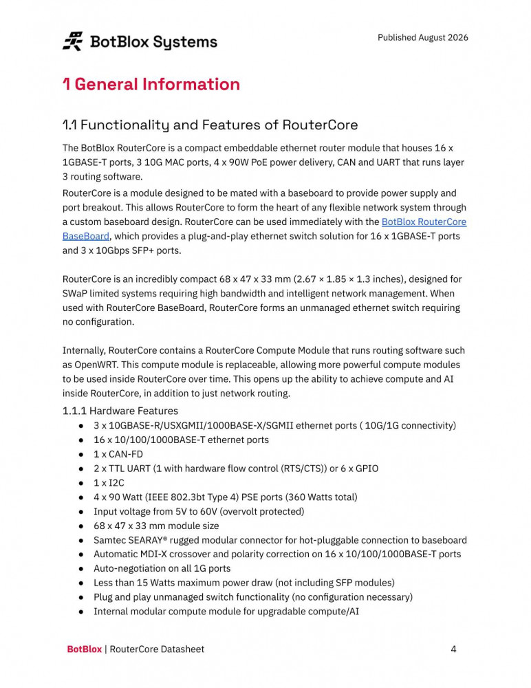 RouterCore document page 4