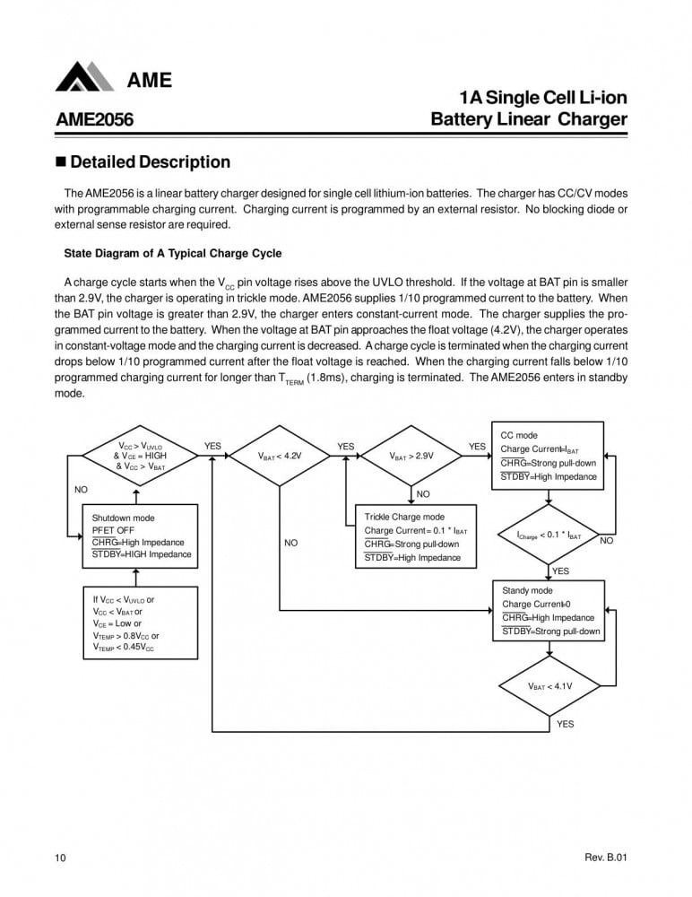 AME2056 datasheet page 10