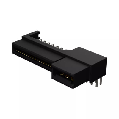 EXTreme LPHPower Receptacle Header, Right-Angle, 2 Power Contacts, 36 Signal Contacts, Select Gold (Au) Plating, for 3.18mm Thick PC Board for sale