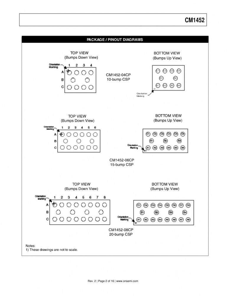 CM1452 technical document page 3