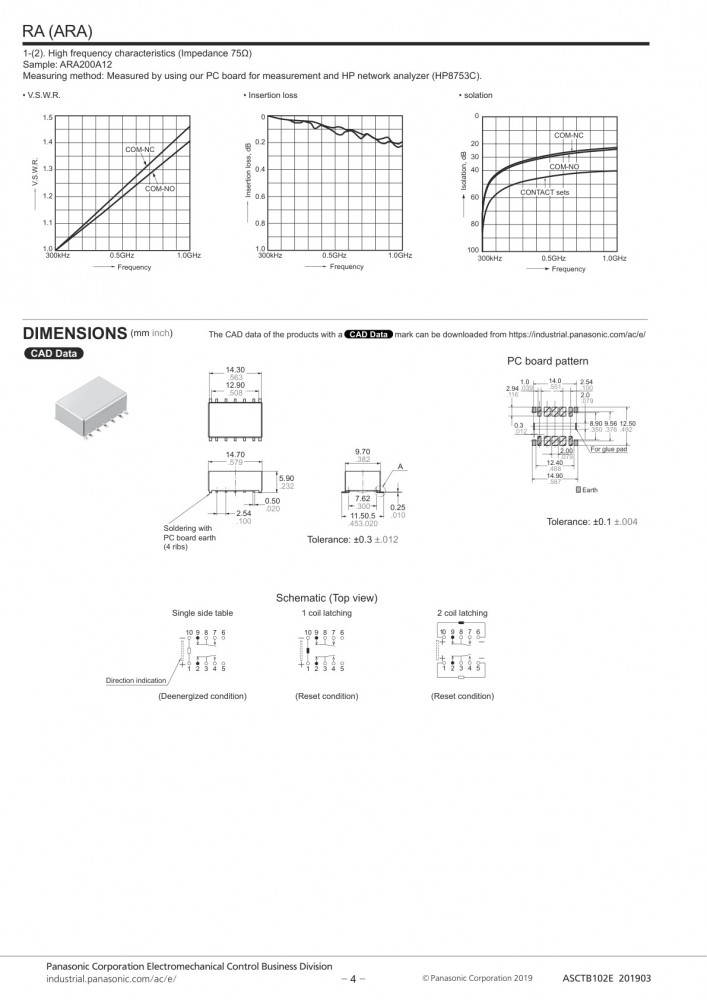 ARA200A24 technical document page 4