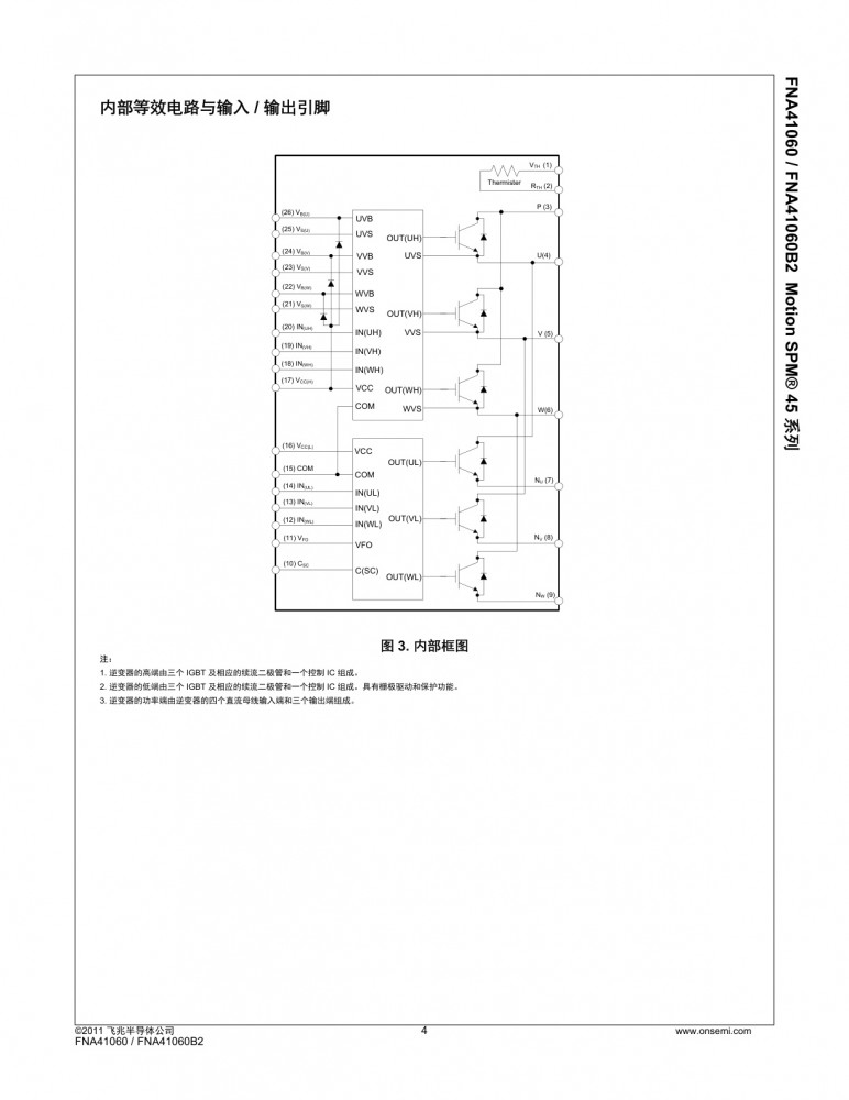 FNA41060 datasheet preview, page 4