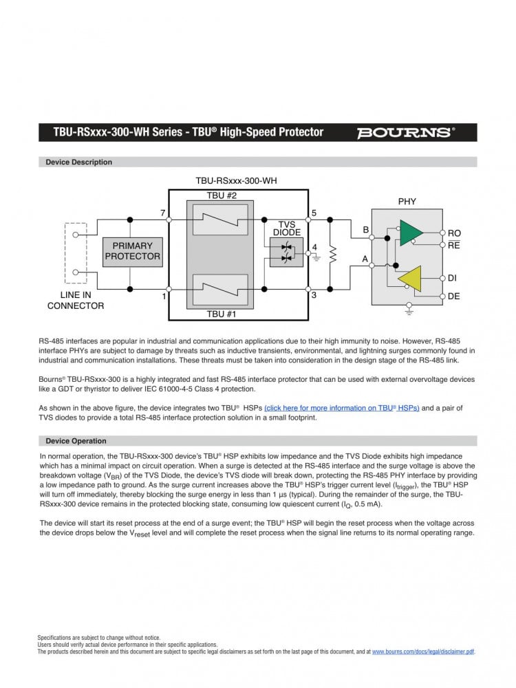 TBU-RS085-300-WH datasheet page 2