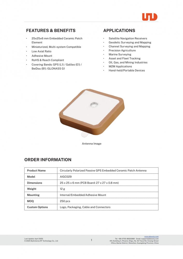 AIGC029 datasheet page 3