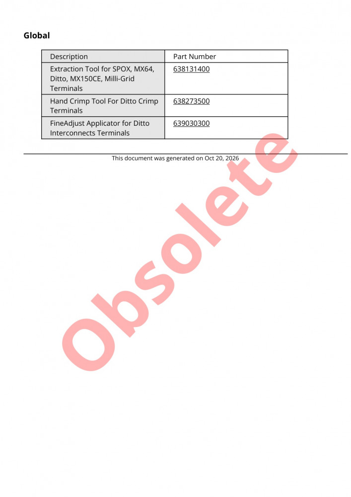 Ditto connector test summary document page 3