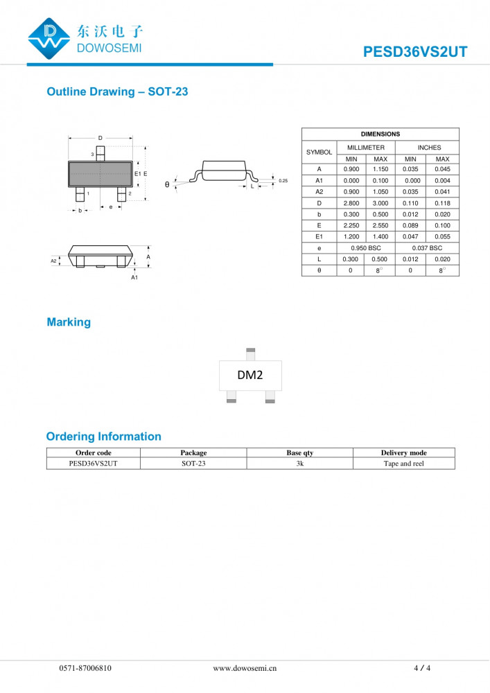 PESD36VS2UT datasheet page 4