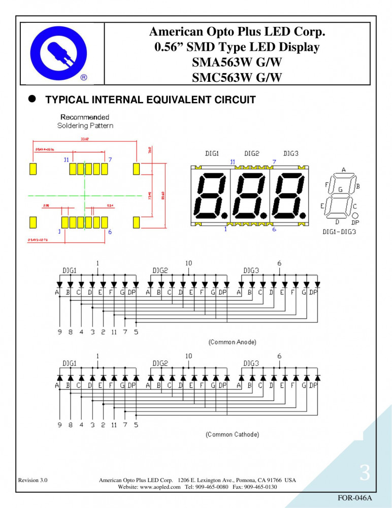 SMC563W datasheet page 3