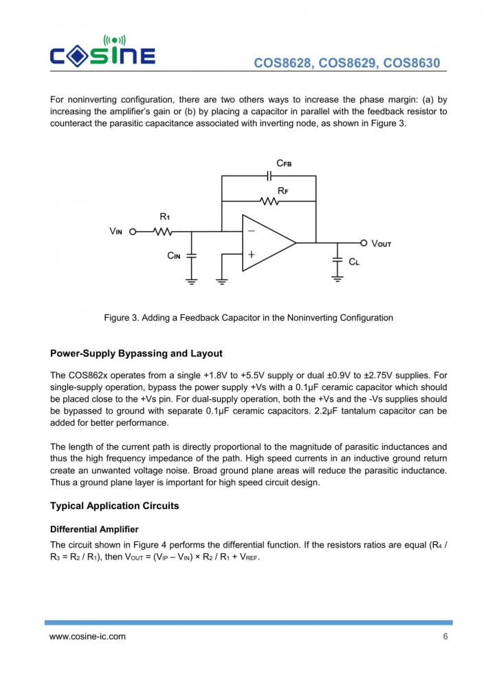 COS8629 datasheet page 6