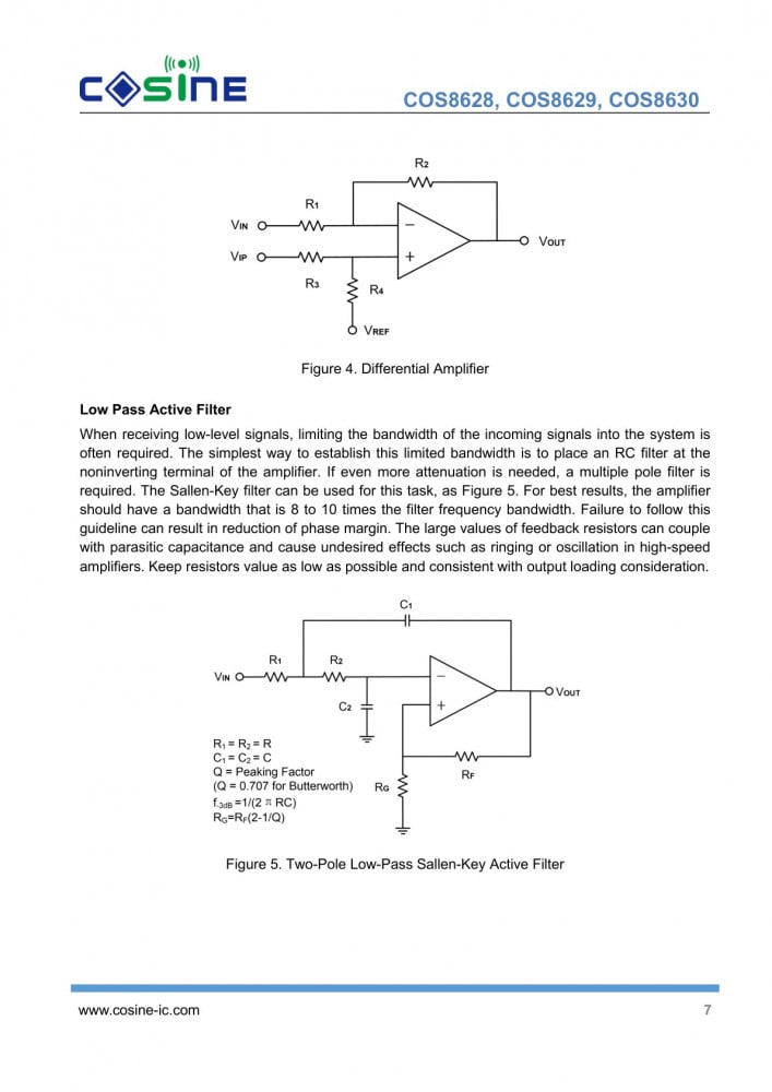 COS8629 datasheet page 7