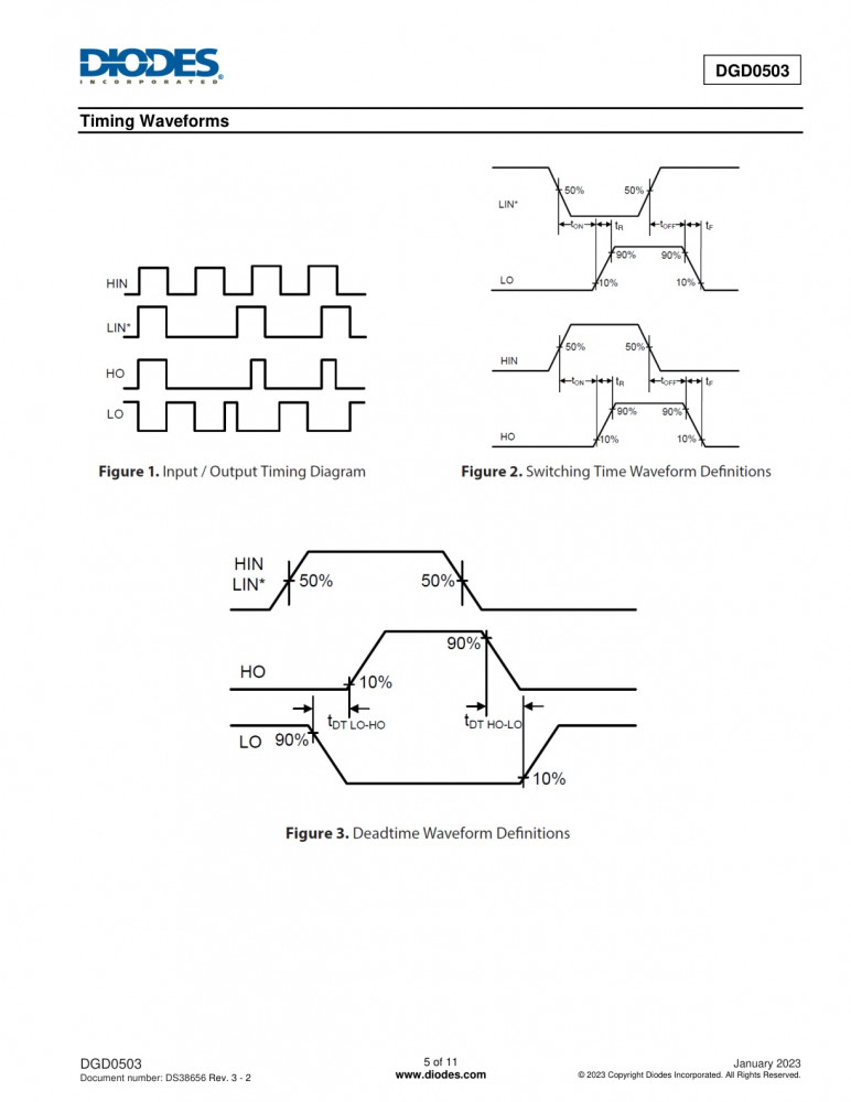 DGD0503FN-7 datasheet page 5