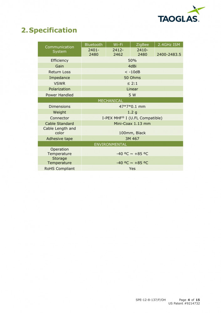 FXP74.07.0100A technical document page 4
