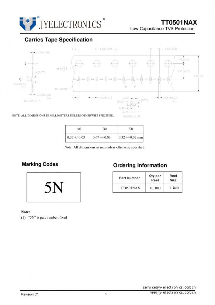 TT0501NAX datasheet page 5