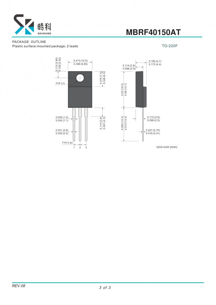 MBRF40150AT datasheet page 3