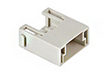 Heavy-Duty Push-in Terminal Insert, Female, 6-Pole, 16A, Silver (Ag) Plated Contacts, Size 6B «44x27»