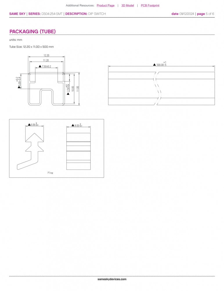 DS04-254-SMT datasheet page 5