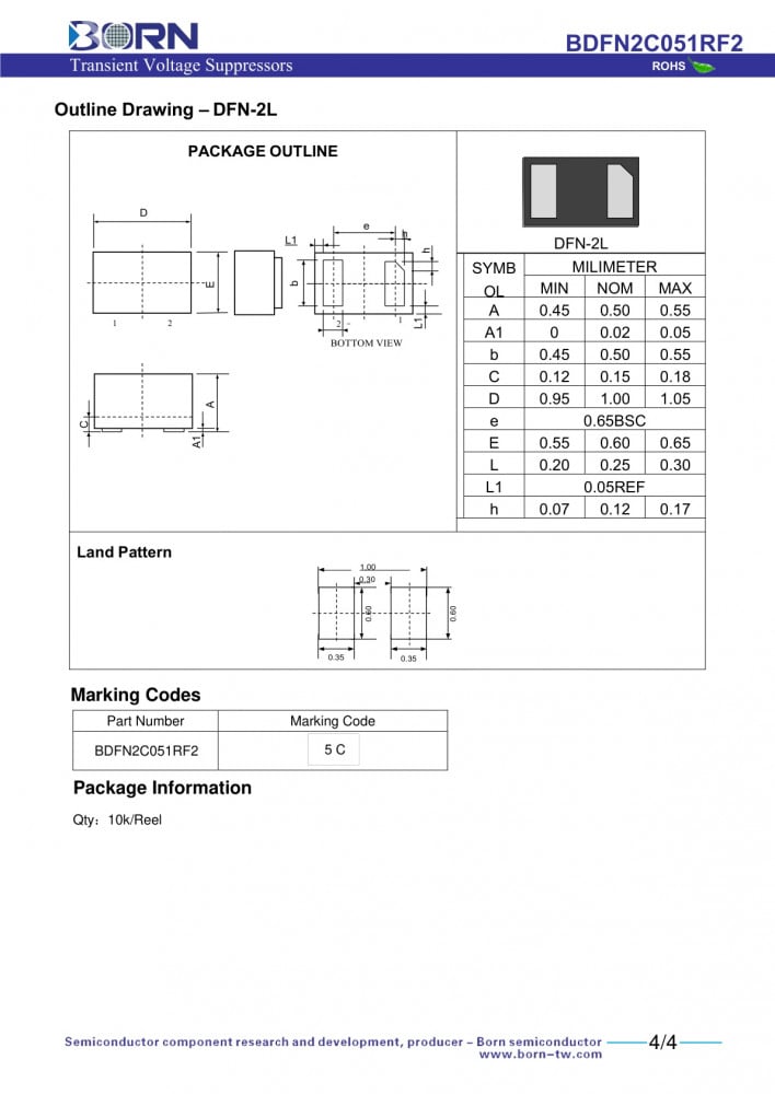 BDFN2C051RF2 datasheet page 4