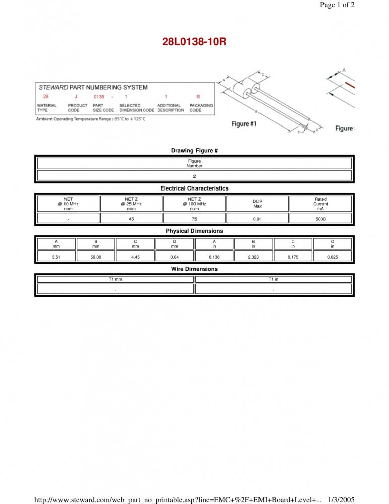 28L0138-10R technical document page 1