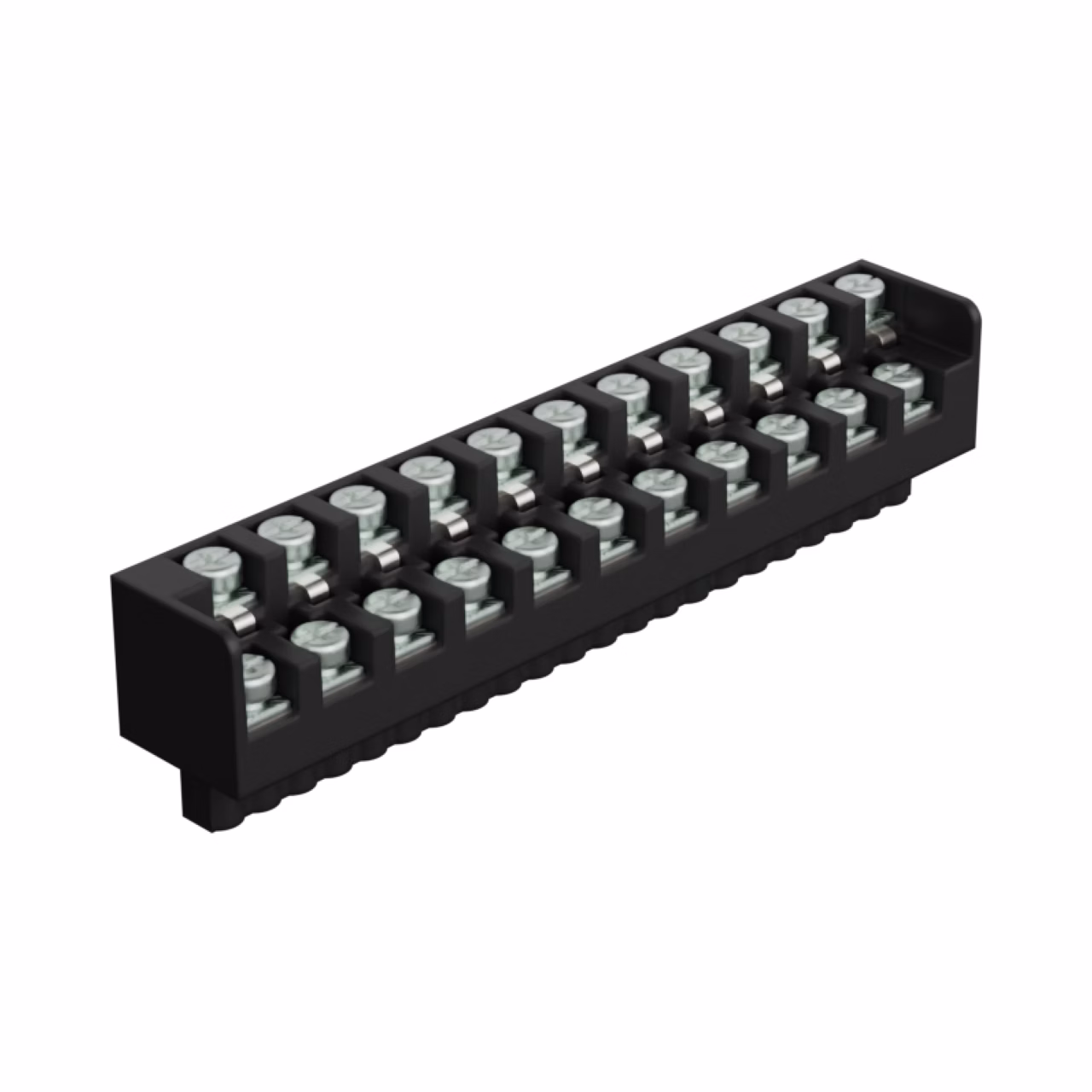 5.08mm Pitch Beau EuroMate Pluggable Terminal Block, Dual Level, 90° Wire Entry, 22 Circuits for sale