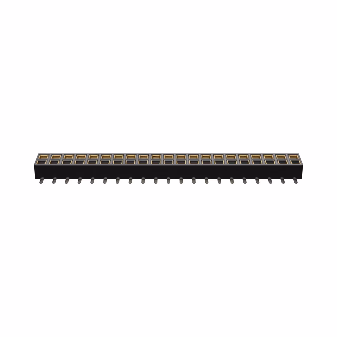 2.00mm Pitch Milli-Grid Receptacle, Surface Mount, Bottom Entry, 0.38µm Gold (Au) Plating, 42 Circuits, Tube, Lead-Free for sale