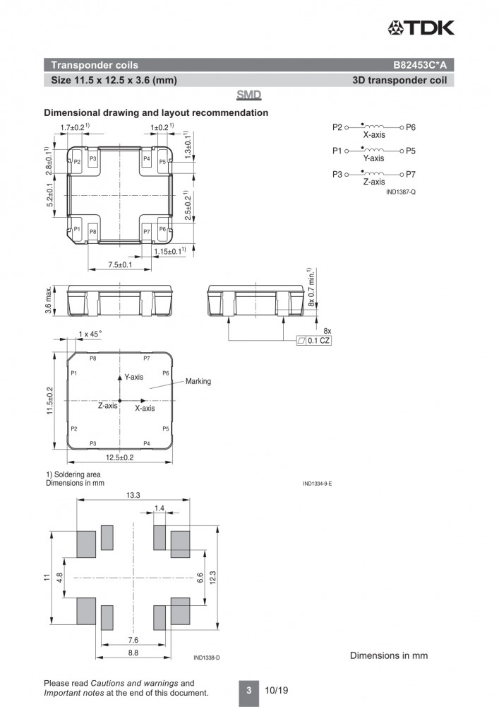 B82453C0300A000 datasheet page 3