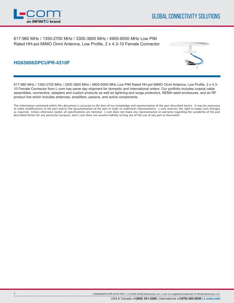 HG65806DPCUPR-4310F datasheet page 3