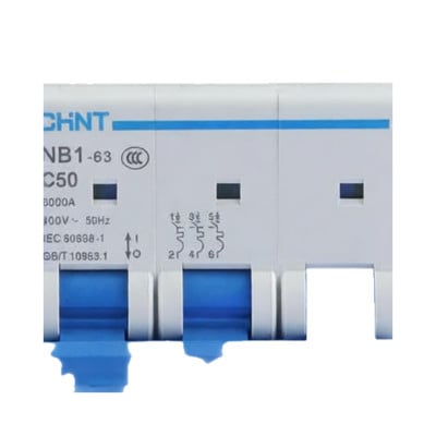 CHINT NB1-63 4P C50 6kA(R) Miniature Circuit Breaker
