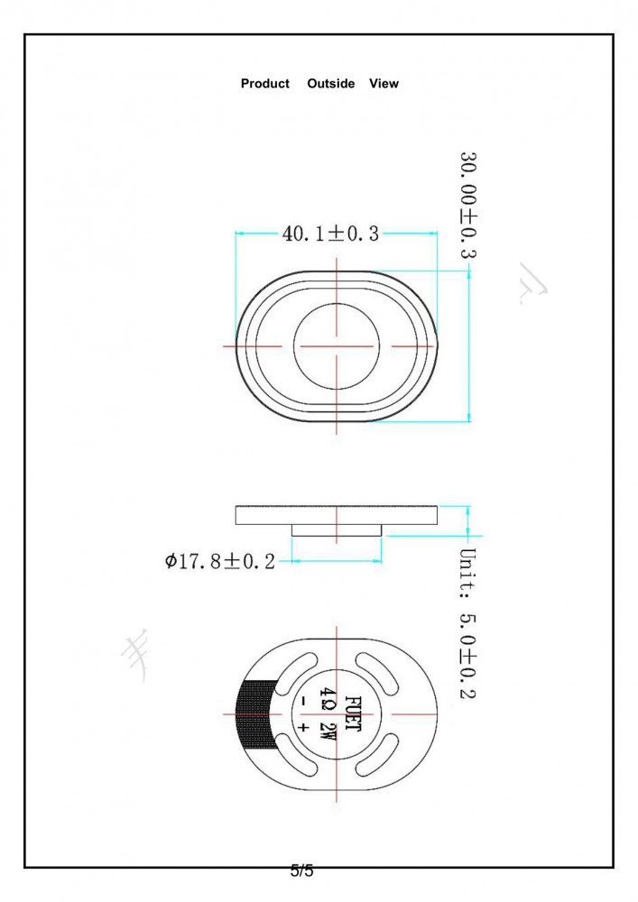 FS4030NS0420-H5.0 specification page 6