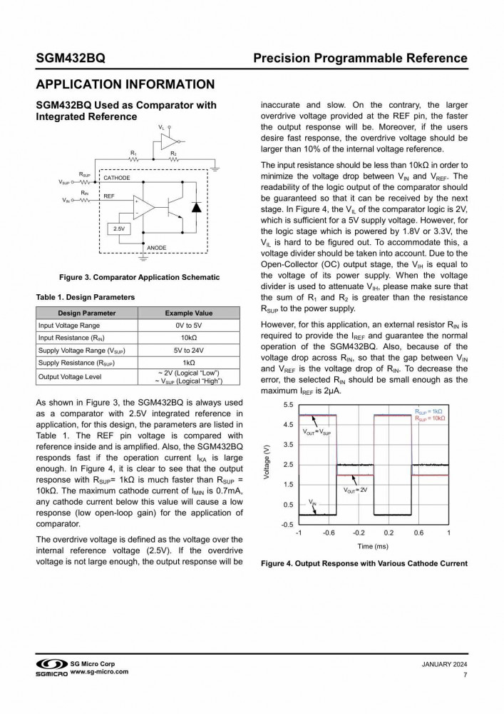 SGM432BQ datasheet page 7