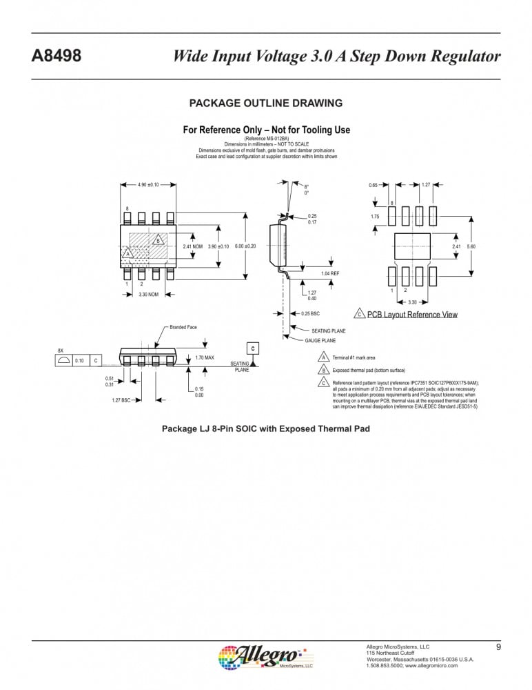 A8498 datasheet page 9
