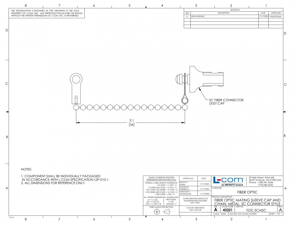 L-com FOC-SCMSC technical document preview