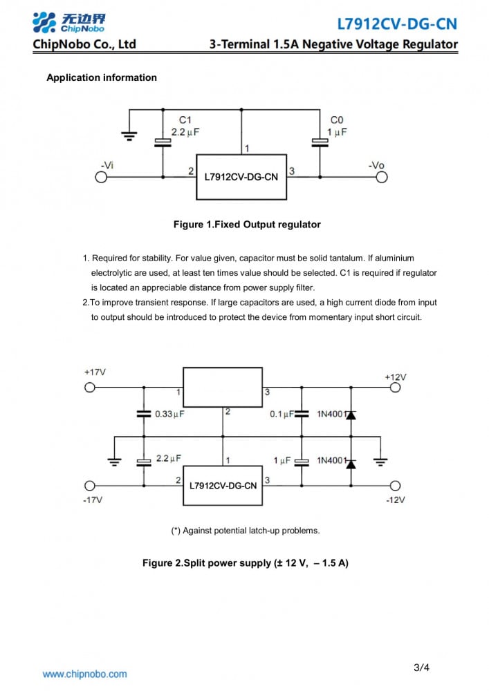 L7912CV-DG-CN datasheet page 3