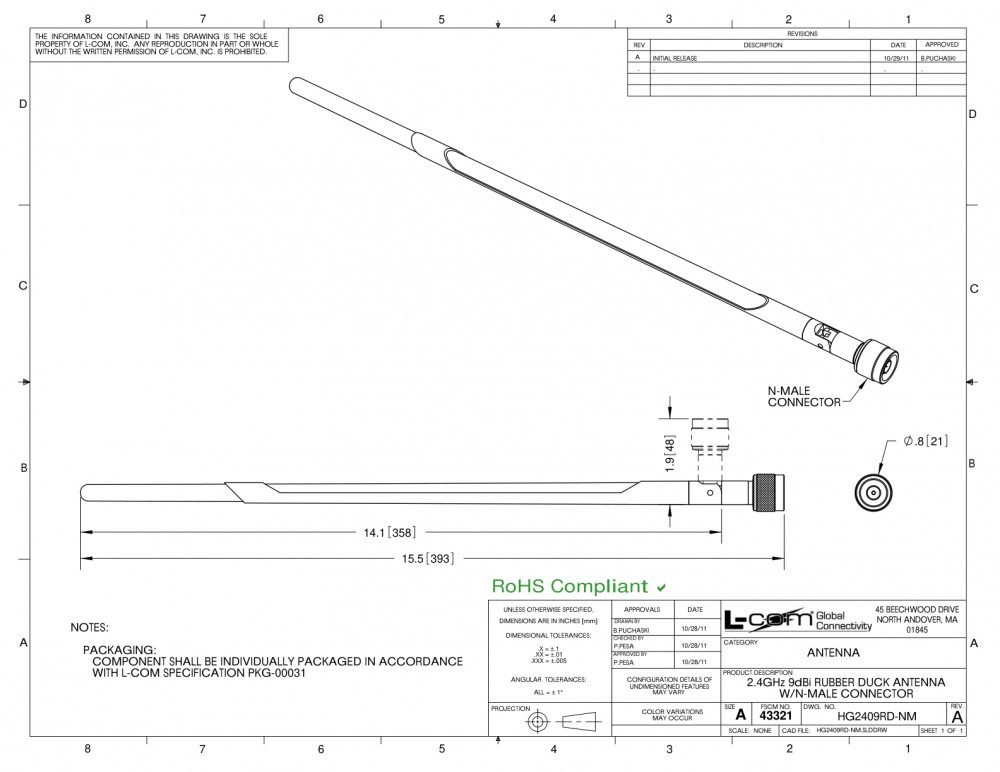 HG2409RD-NM product document page
