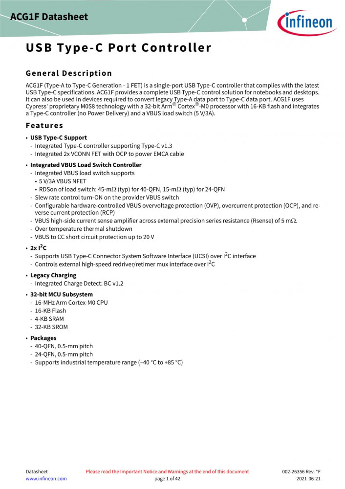 CYAC1126-40LQXIT technical document page 1