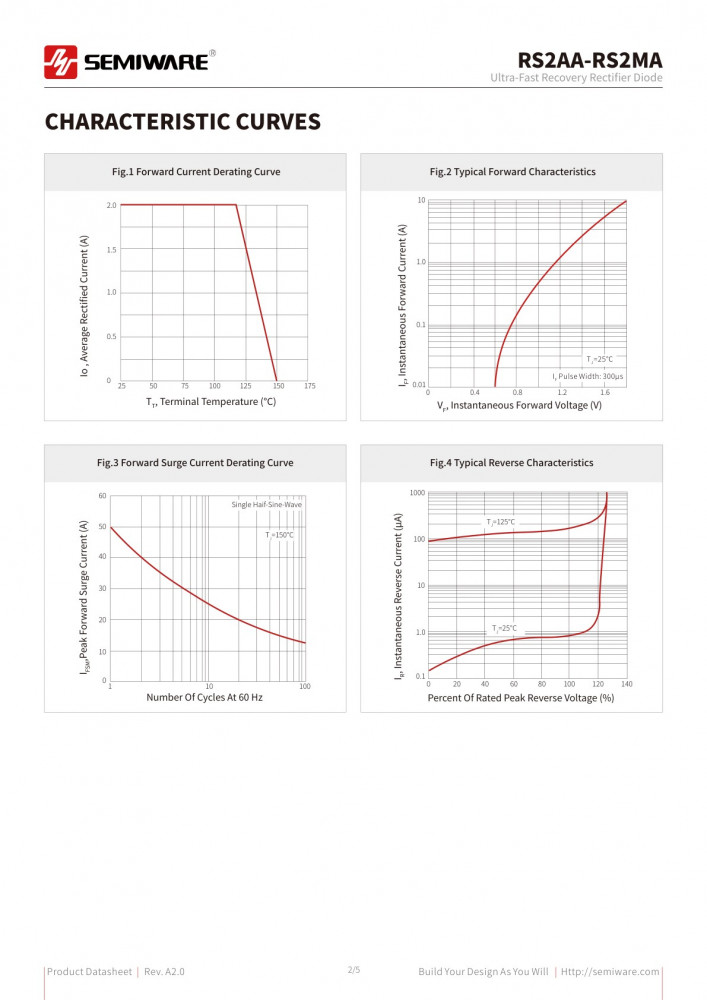 SEMIWARE RS2DA datasheet page 2