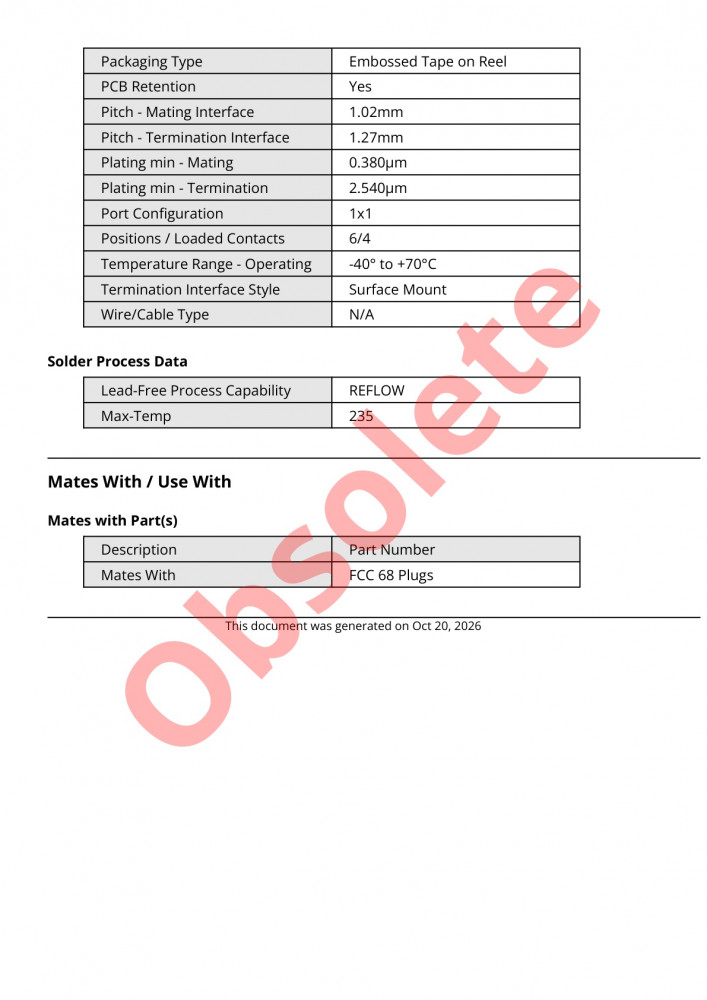 MOLEX 441440014 technical document page 3
