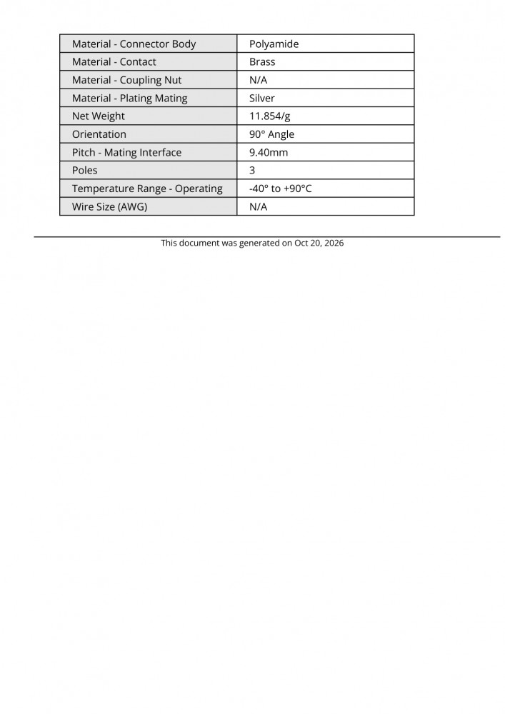 DIN valve connector specification document page 3