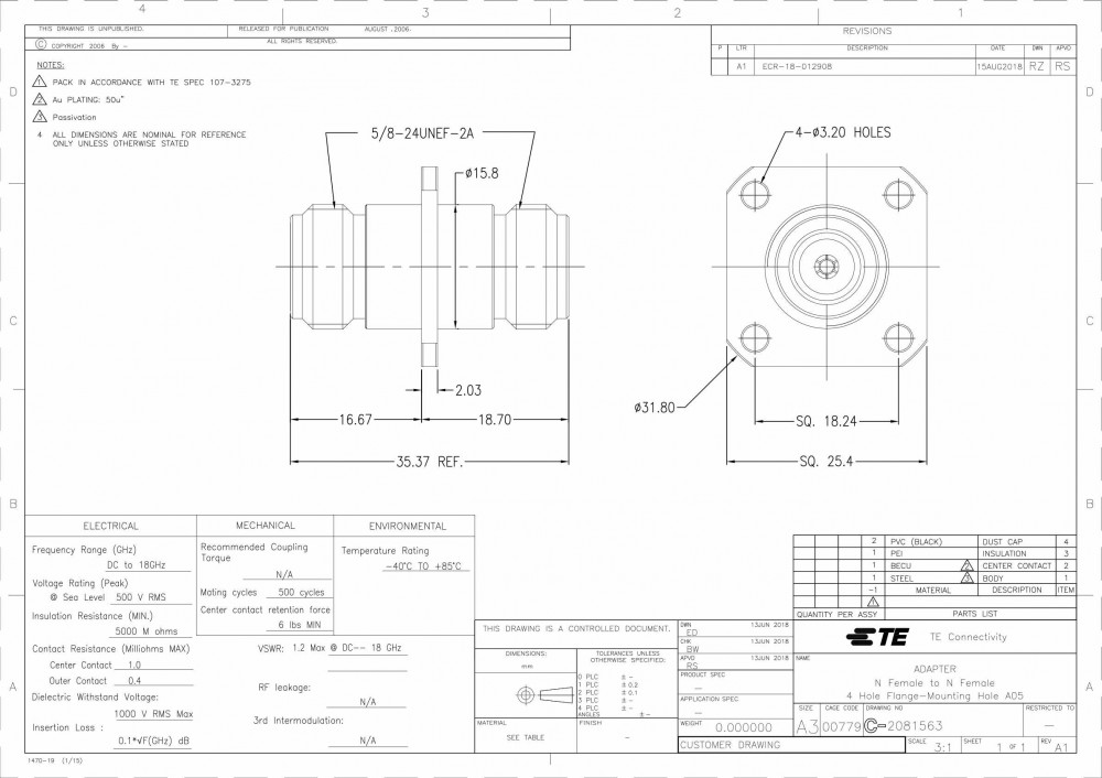 TE Connectivity drawing preview for 2081563-1