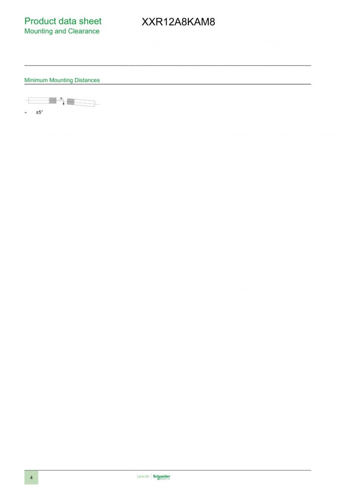 XXR12A8KAM8 technical document page 4