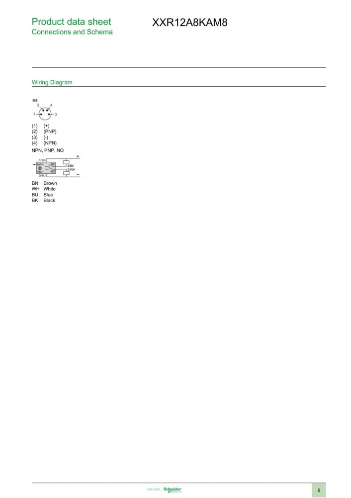 XXR12A8KAM8 technical document page 5