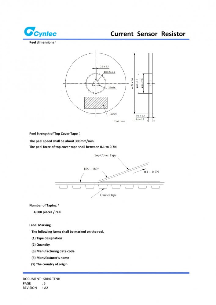 DELTA RL1632T4F datasheet page 6