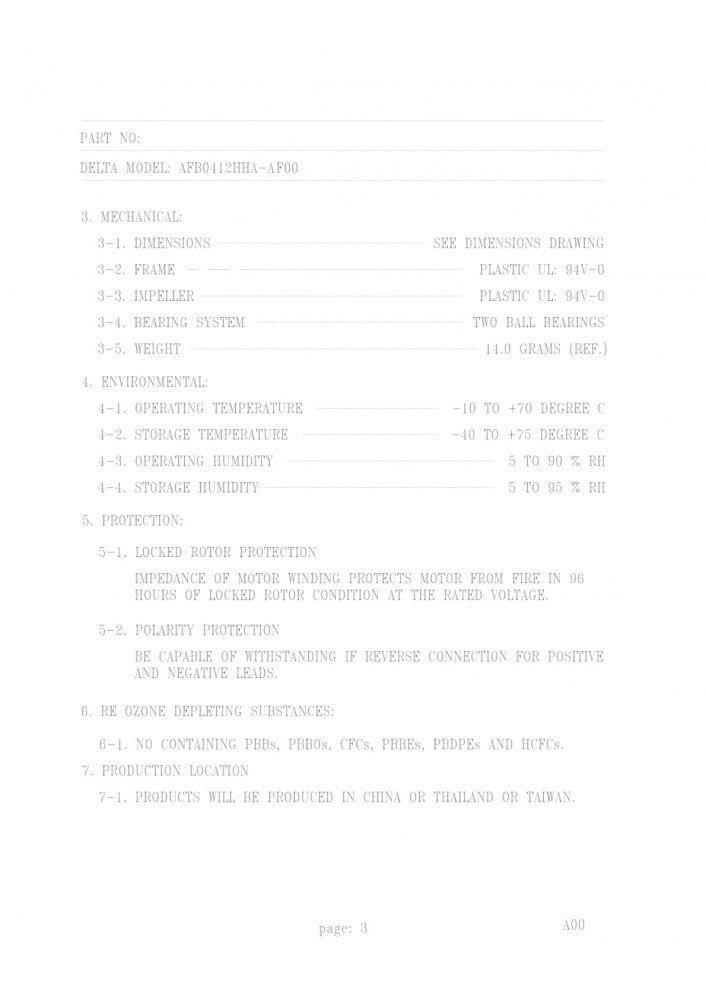 AFB0412HHA-AF00 specification page 3